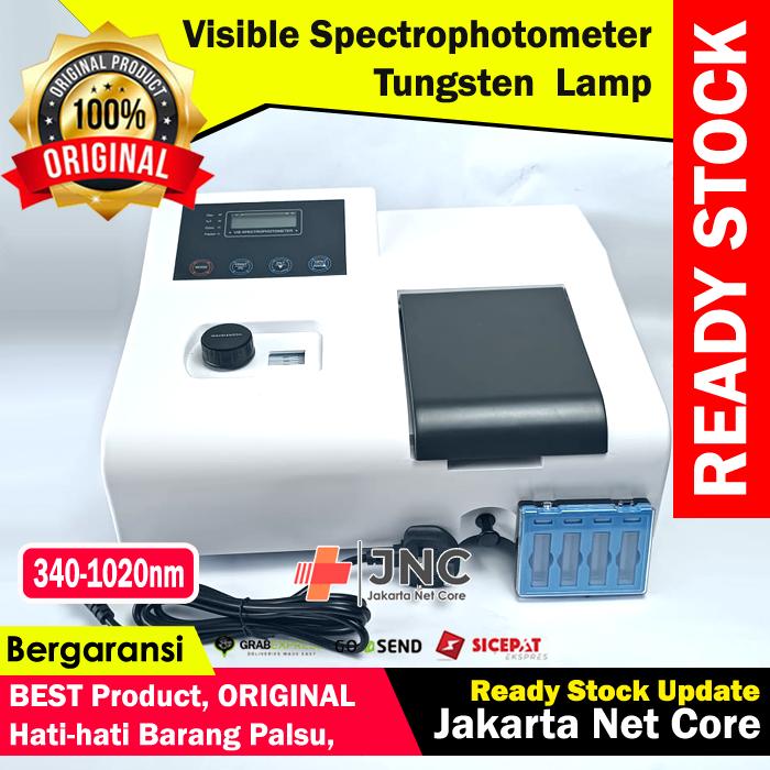 Jual Visible Spectrophotometer 721 Spektrofotometer 6 nm Spektro ...