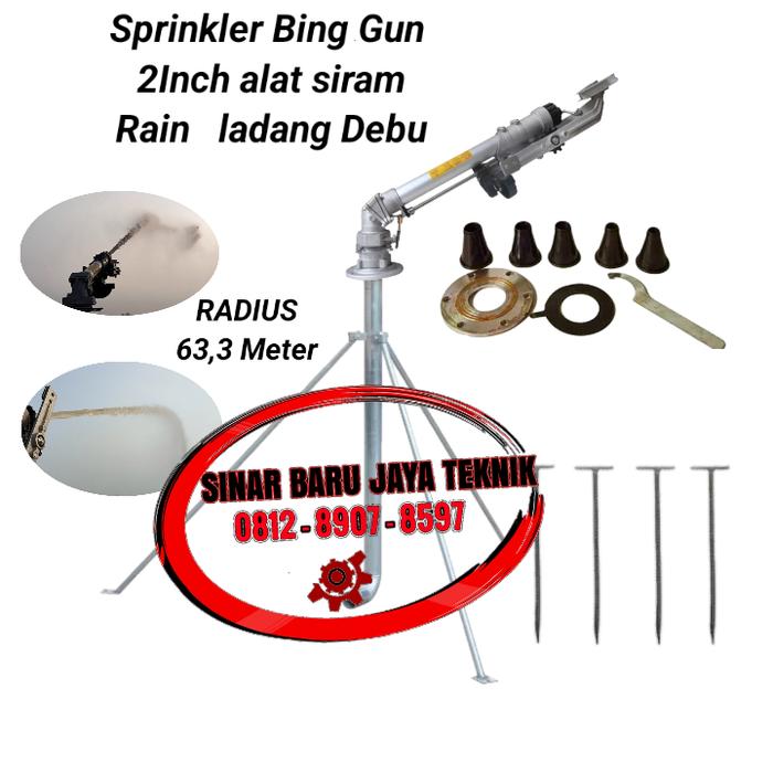 Jual Springkler Big GUN RAIN 2 Inch Alat Siram Rain Ladang Debu ...