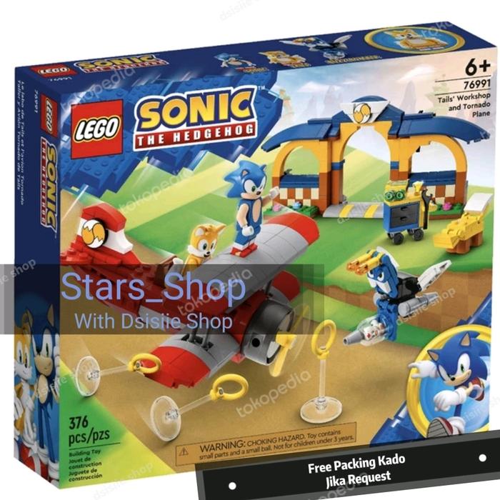 Jual Lego 76991 Sonic The Hedgehog Tails Workshop And Tornado Plane ...