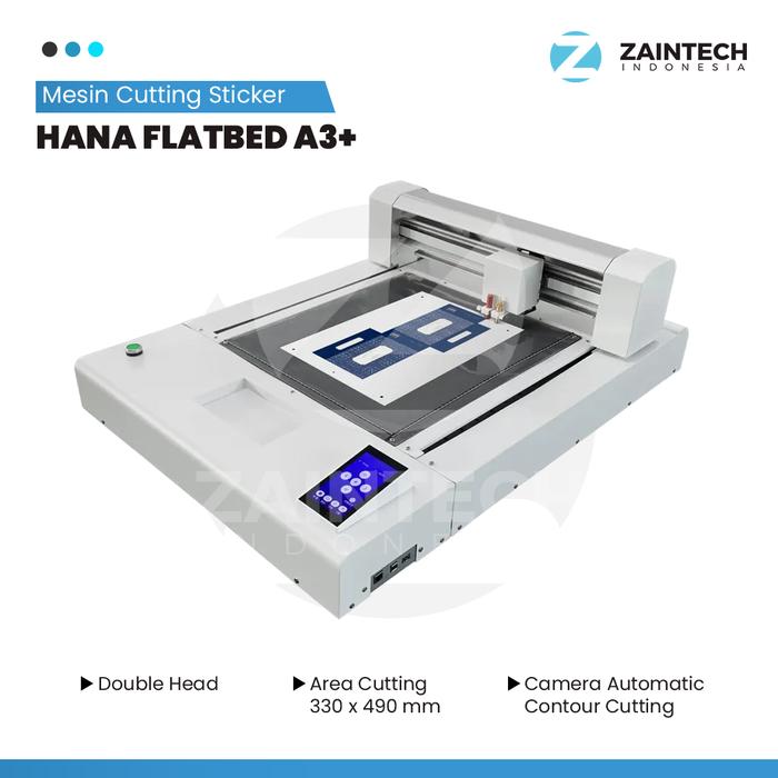 Jual Mesin Cutting Sticker HANA Flatbed A3+ | Cutting Flatbed A3 ...