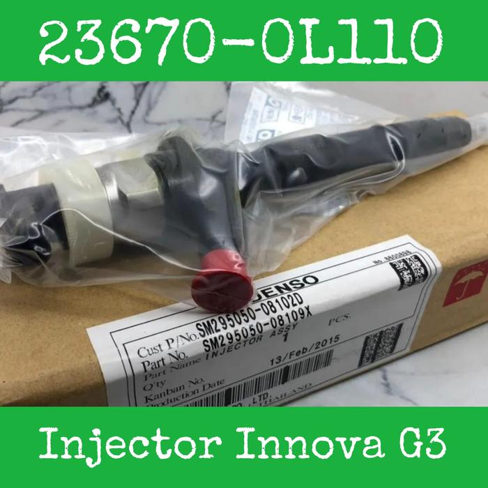 Jual Injector Innova G3 23670-0L110 Denso Original - Jakarta Barat ...
