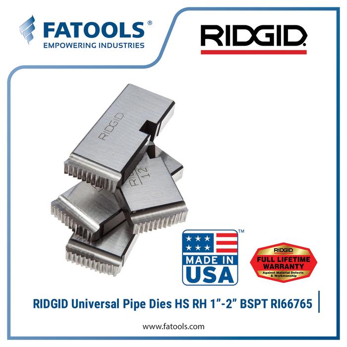 Jual RIDGID 66765 Universal Pipe Tap 1" 2" BSPT RH Senai Pipa HS High ...