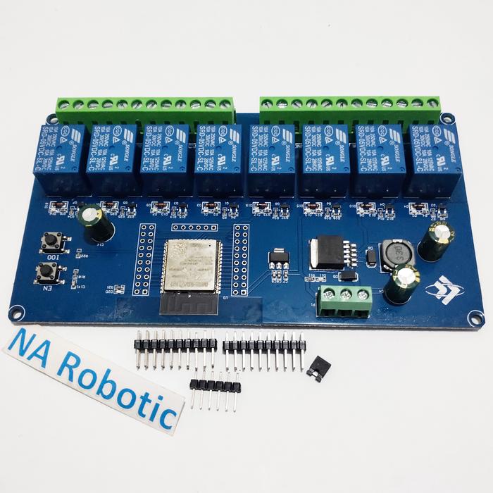Jual ESP32 Relay 8 Channel Wifi Ble Module - Kota Surabaya - NA Robotic | Tokopedia
