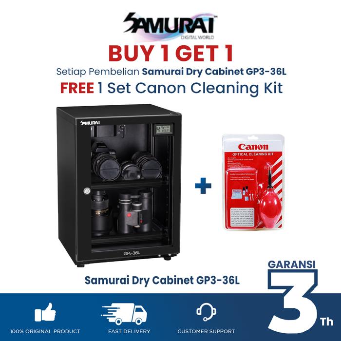 Jual Perawatan Kamera Samurai Dry Box Kamera Gp3-36l Dry Box Cabinet Di ...