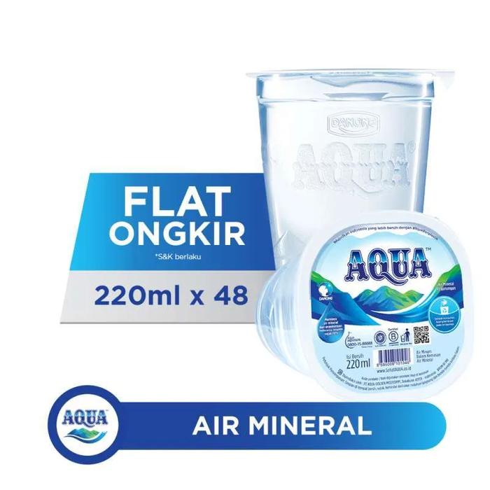 Jual AQUA Air Mineral 220ml x 48 botol (1 carton) - Kota Tangerang Selatan - SUPERINDO INDONESIA ...