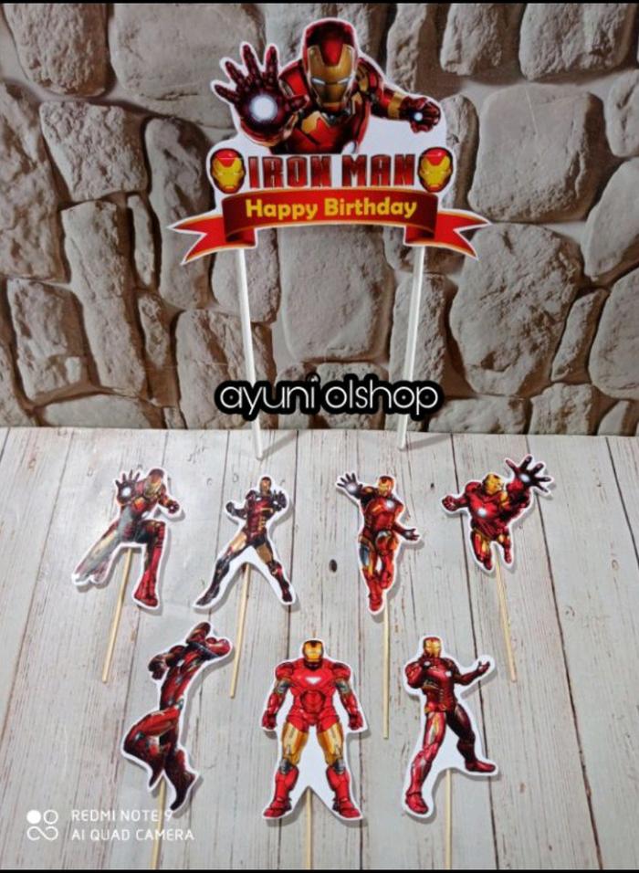 Jual topper iron man - Kota Surabaya - rumah topper | Tokopedia