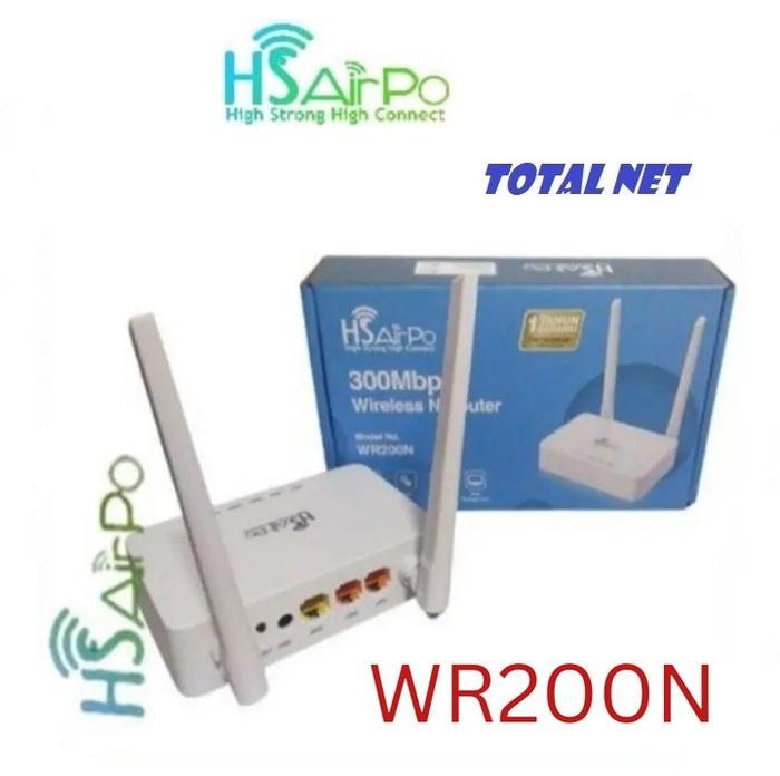 Jual HS AIRPO WR200N HSAirPo 300Mbps WIRELESS N ROUTER - Jakarta Pusat ...