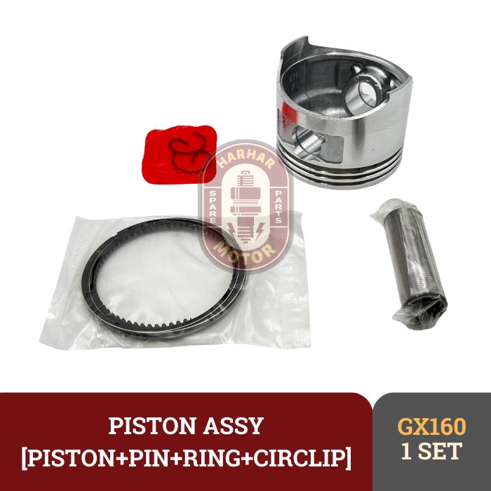 Promo PISTON ASSY STD PISTON RING KIT STD MESIN PENGGERAK GX160 - Kab. Tangerang ...