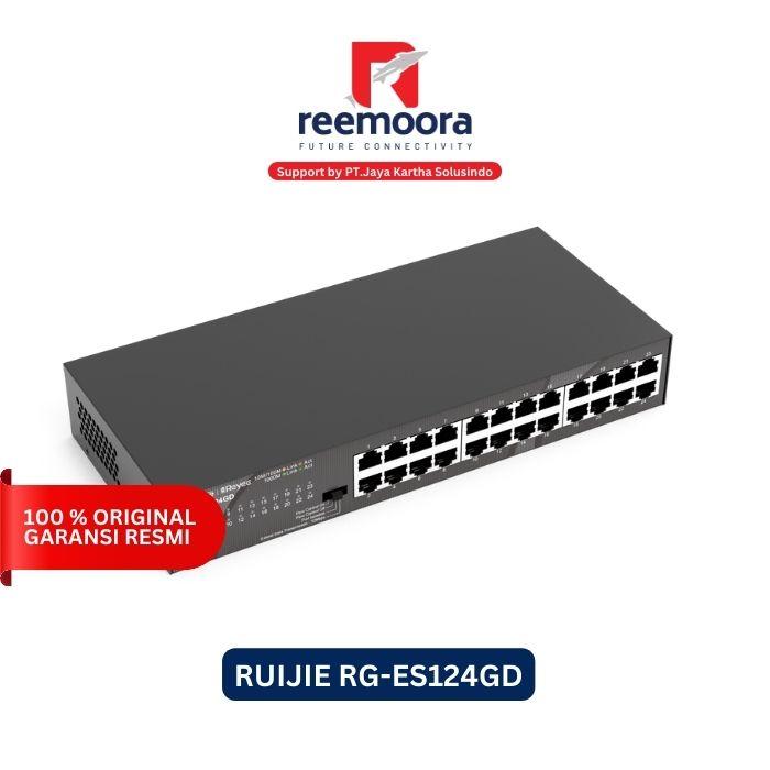 Jual Ruijie Reyee RG - ES124GD 24-port 10/100/1000Mbps Unmanaged Switch ...
