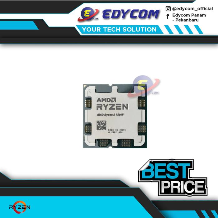 Jual Processor AMD Ryzen 5 7500F 3.7Ghz Up To 5.0Ghz AM5 6 Core - Tray ...