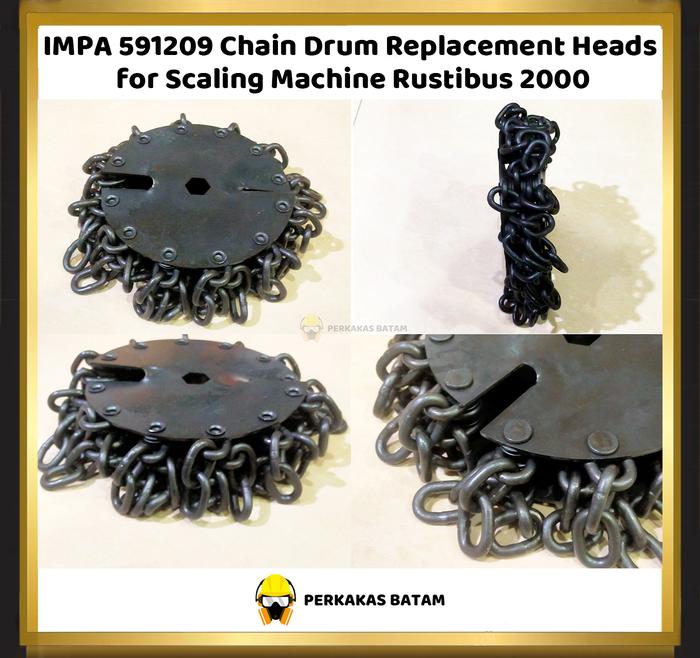 Jual IMPA 591209 Chain Drum Replacement Heads Scaling Machine Rustibus ...