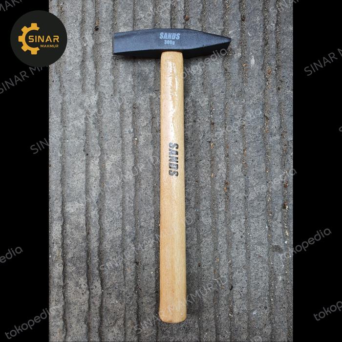 Jual PALU KEPING LAS 300GRAM GAGANG KAYU CHIPPING HAMMER 300 GRAM SANDS ...