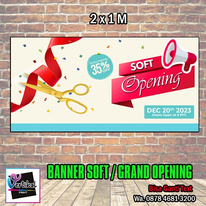Jual Cetak Banner Spanduk Flexi 280 gsm Soft / Grand Opening Highrest ...