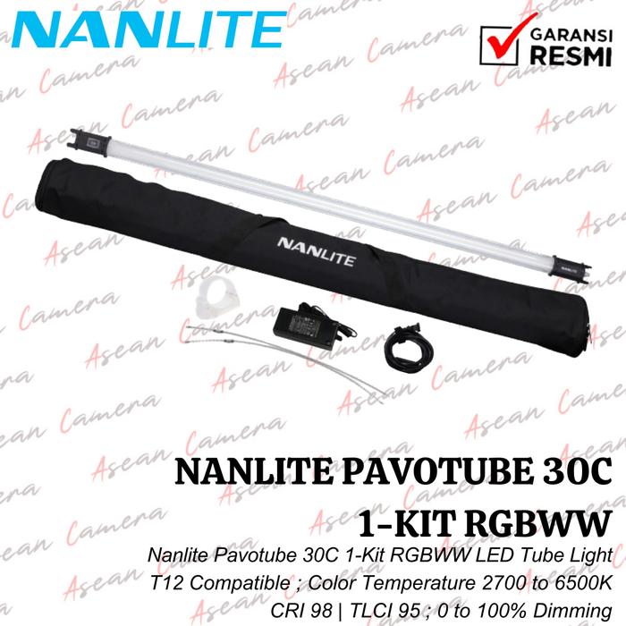 Jual NanLite PavoTube 30C 1Kit LED RGB Light Tube PavoTube 30 C 1 Kit ...