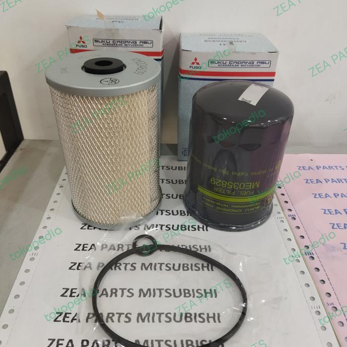 Jual 1 set filter solar atas bawah Canter original mitsubishi - Jakarta ...
