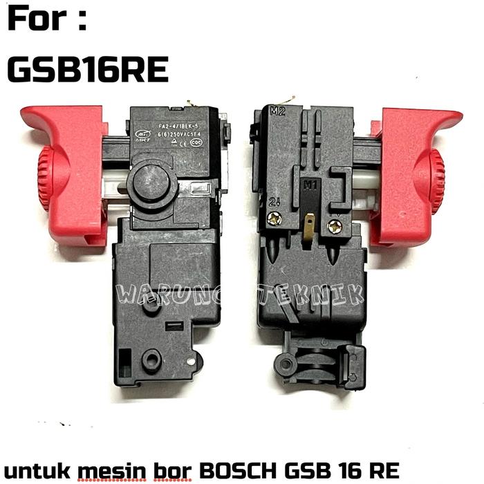 Jual SWITCH BOSCH GSB16RE - SAKLAR BOR BOSCH GSB 16 RE - Jakarta Barat ...