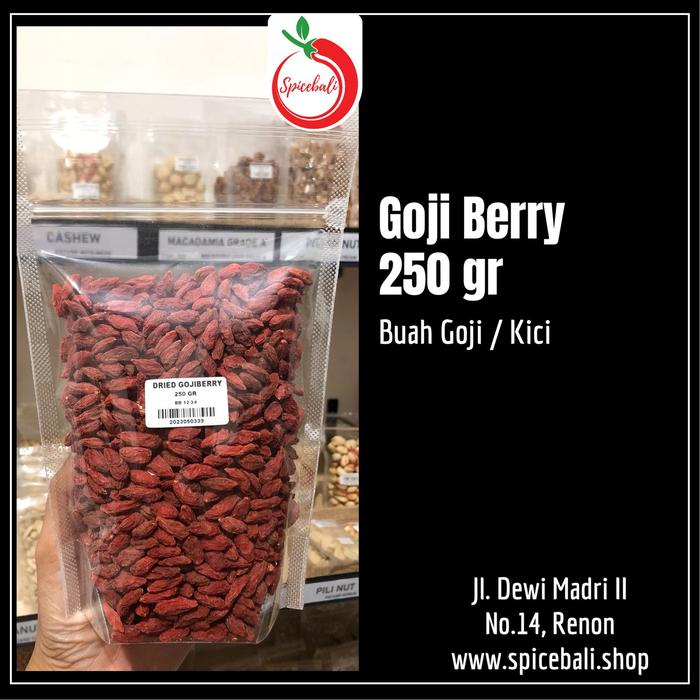 Jual 200 gr Dried Gojiberry BIG SIZE / Goji Berry / Kici Premium Besar - 250gr - Kota Denpasar ...