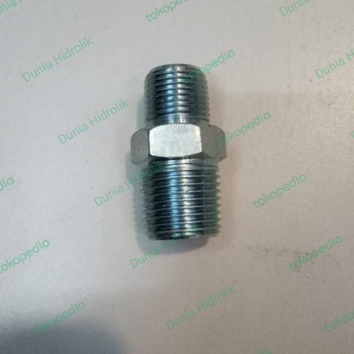 Jual NEPPLE 3/4 NPT x 1 INCH NPT / DOUBLE NEPPLE 3/4 - 1 INCH NPT ...