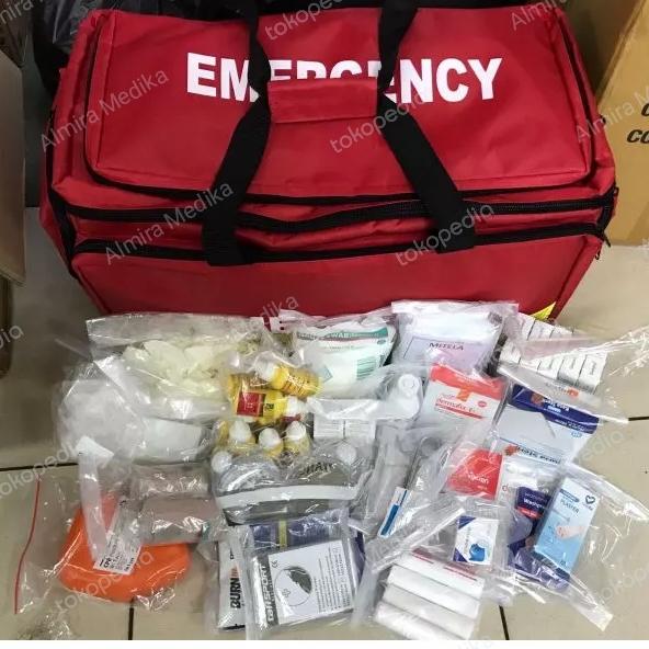 Jual Tas Emergency Kit Plus Isi / Responder Trauma Bag / Tas Ambulance ...
