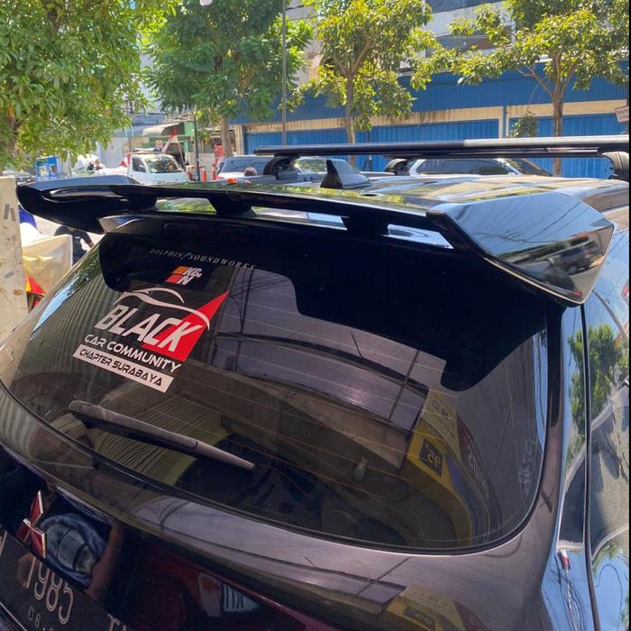 Jual Spoiler Urbanite style mobil mitsubishi outlander sport - Hitam ...