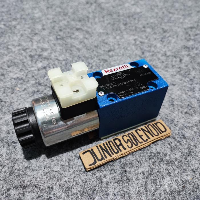 Jual SOLENOID VALVE REXROTH 4WE 6 D62/EG24N9K4 24VDC - Kota Tangerang - JUNIOR SOLENOID VALVE ...