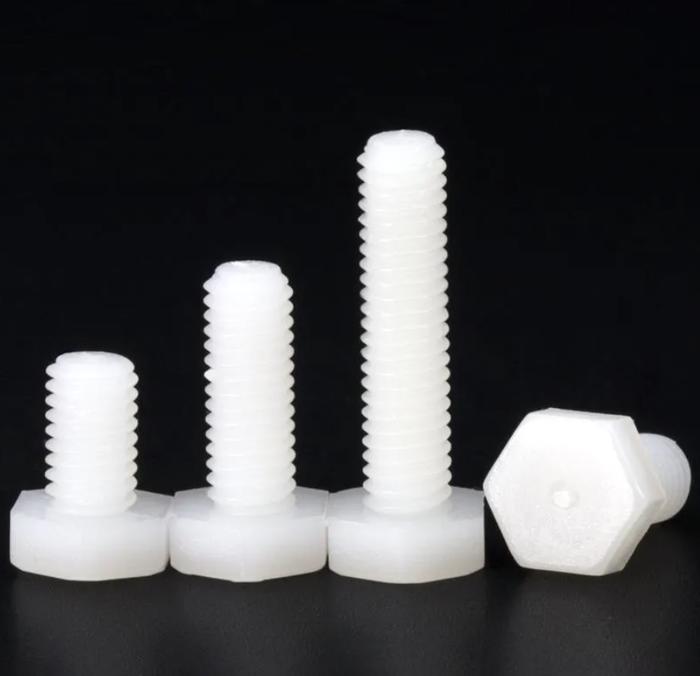 Jual White Bolt Nylon M6x15 Baut M6 Plastik Baut Nilon 15mm 15 mm 1.5cm ...