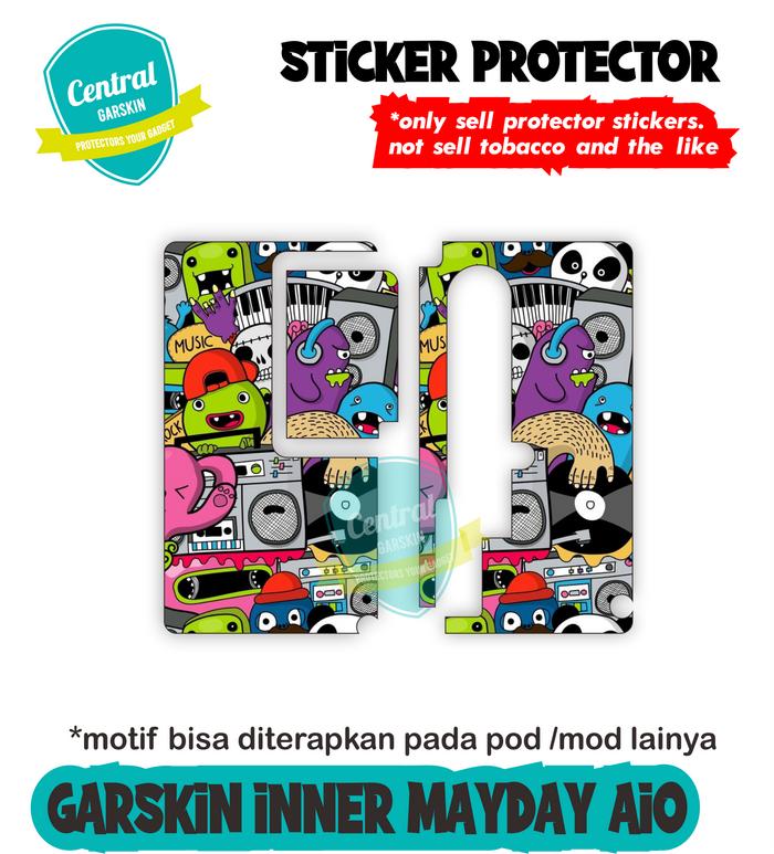 Promo Garskin Sticker Inner Mayday aio doodle cute - Kab. Bantul - TOKO ...