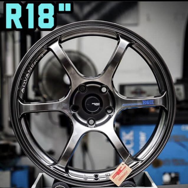 Jual velg mobil ring 18 ADVAN RG2 FLOW FORMING Velg Innova Xpander Hrv ...