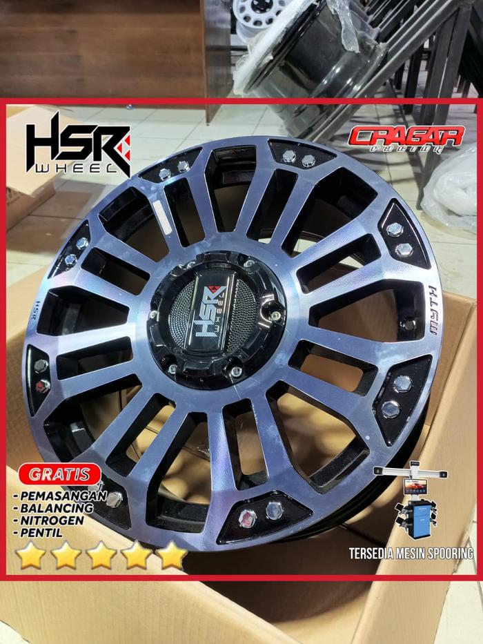 Jual Velg Mobil Original HSR MYTH 05 R18 Cocok Buat Crv Creta Rush Dll ...