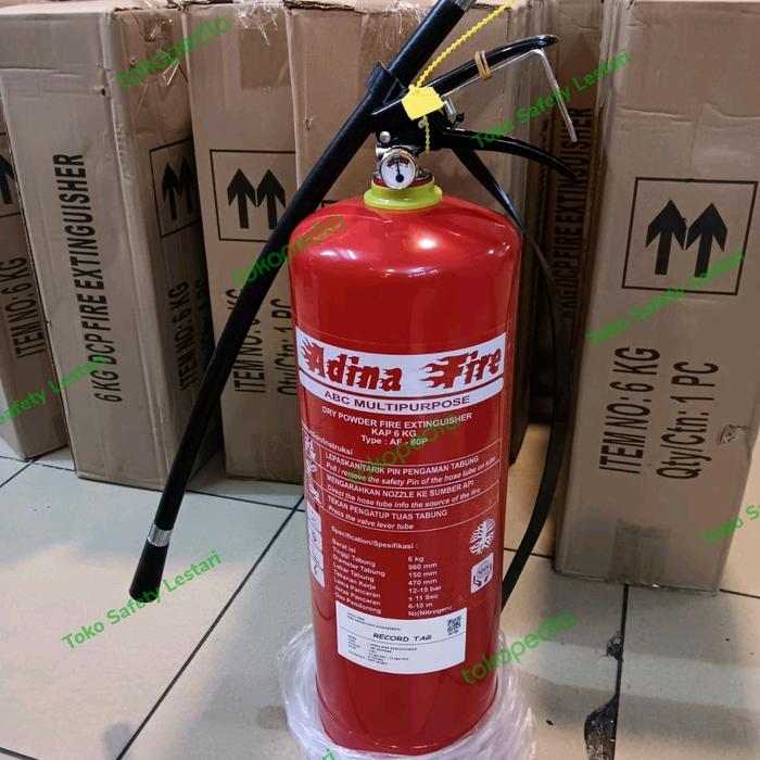 Jual TABUNG APAR POWDER ADINA FIRE 6KG / TABUNG PEMADAM KEBAKARAN ...