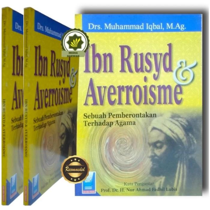 Jual Buku IBN RUSYD & AVERROISME Averius Ibnu Rusy Ibn Rusyd Sebuah ...