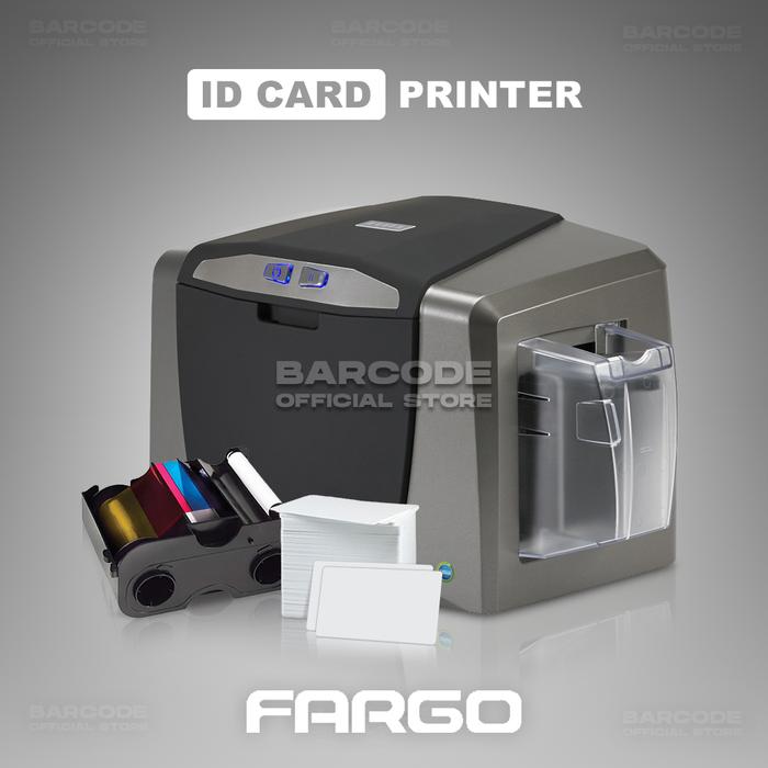 Promo Printer ID Card Fargo DTC1250ID Ribbon 070207 Kartu PVC Paket ...