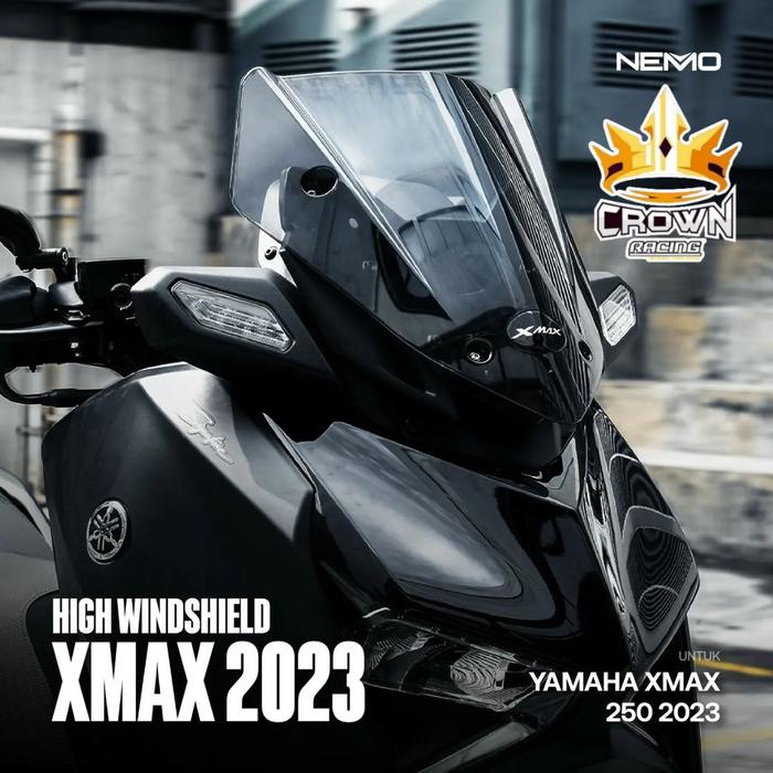 Jual Windshield Visor Nemo Tipe High Yamaha New XMAX 2023 Kecil ...