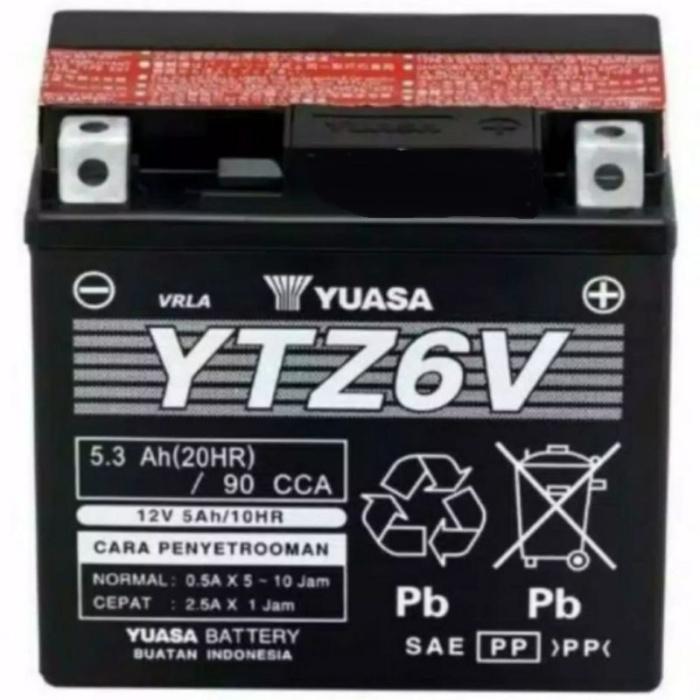 Jual AKI / ACCU YUASA YTZ6V 100% ASLI SEMI KERING - Jakarta Barat - WBSN SOLUTION | Tokopedia