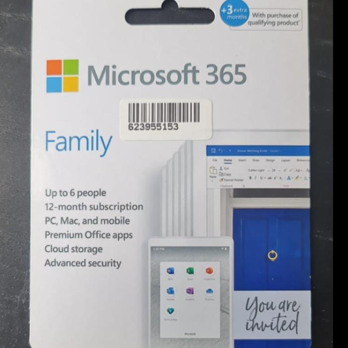 Jual Microsoft Office 365 Home Premium 5 User 1 Year Original - POSA ...