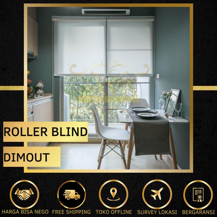 Jual roller blind chain system tirai gulung krey - Jakarta Utara - Java ...