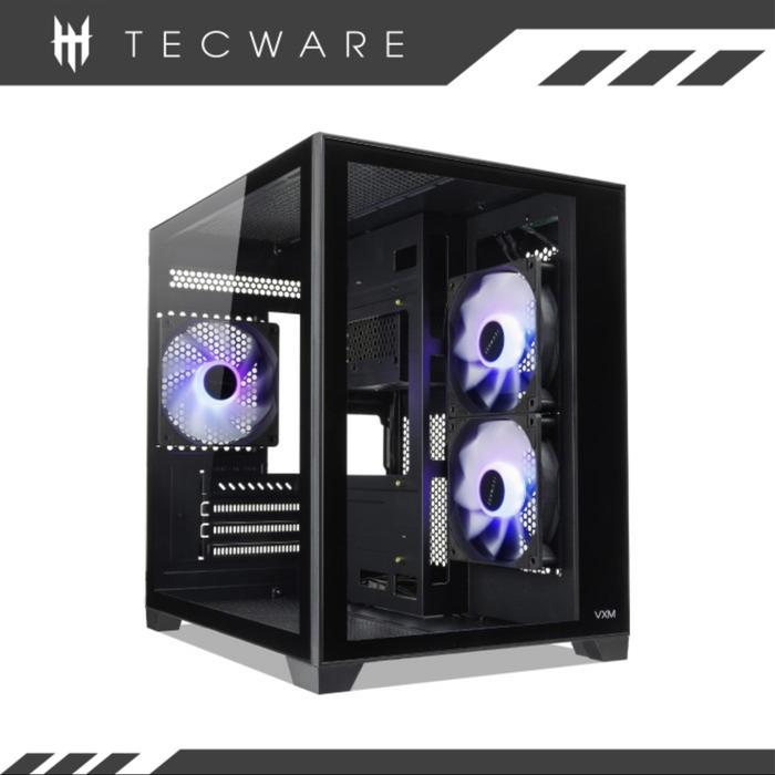 Jual Tecware Vxm V2 Pro - Dual Chamber Gaming M-atx Case Pc - Hitam Di ...