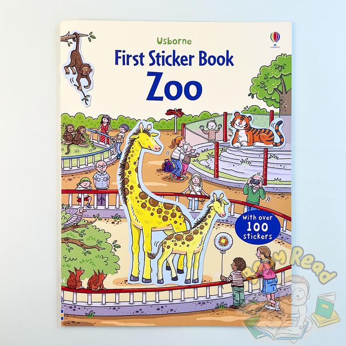 Jual sticker book usborne my first sticker book zoo - Kota Medan - Baby ...