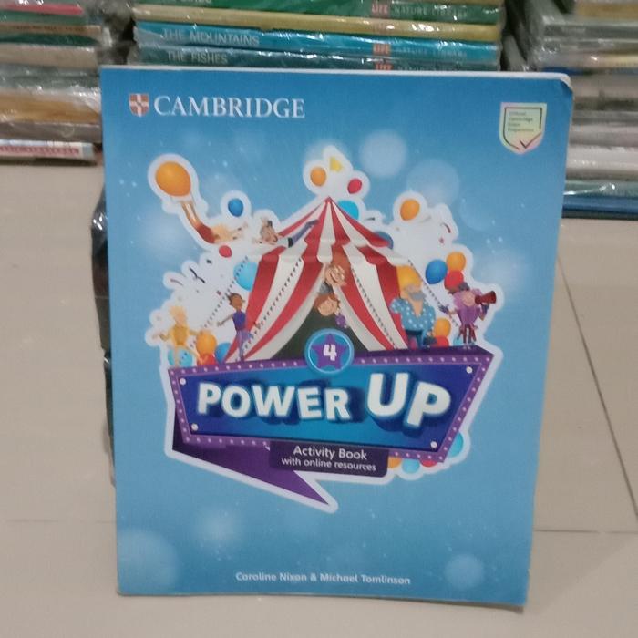 Jual Cambridge Power Up 4 / Activity Book 4, Buku Asli Original ...