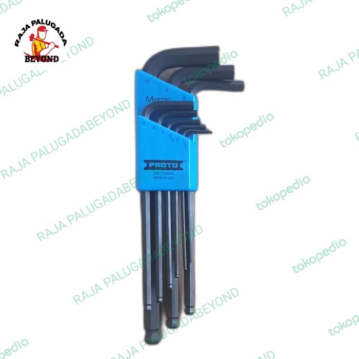 Jual PROTO J4996 KUNCI L SET 9 Pcs Metric - Kota Tangerang ...