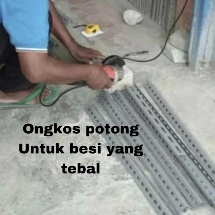 Jual ongkos potong besi siku lubang tebal - Jakarta Barat - mulia abadi ...