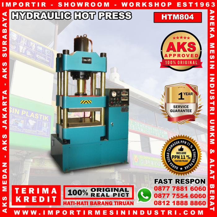 Jual Mesin Press Hidrolik 80 Ton Hydraulic Press Machine HTM804 ...