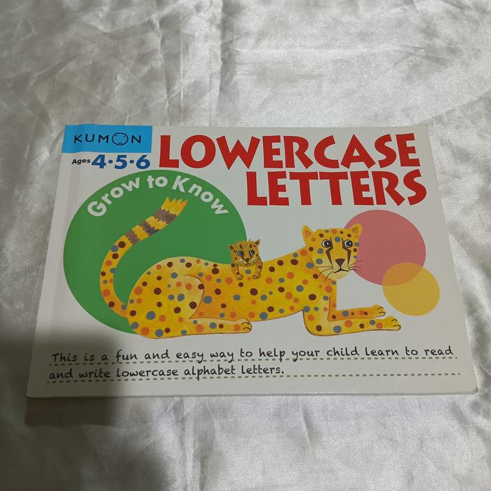 Jual Buku Kumon Lowercase Letters - Kota Depok - tobiias18 | Tokopedia