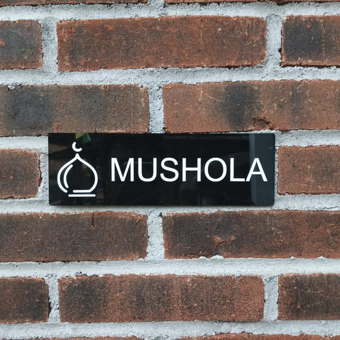 Jual signage akrilik / mushola - Kab. Semarang - Madera Project | Tokopedia