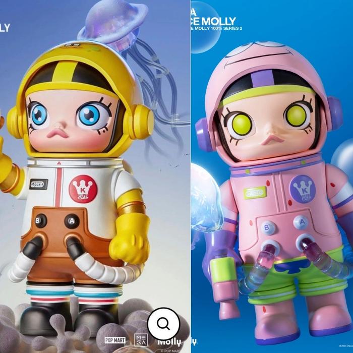 Jual Pop Mart MEGA SPACE MOLLY 100% SPONGEBOB PATRICK SET Blind Box ...