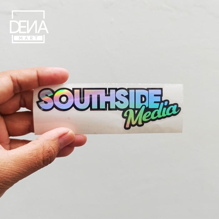 Jual [DENAMART] Sticker Cutting SOUTHSIDE Motor Helm Kaca Mobil Laptop ...