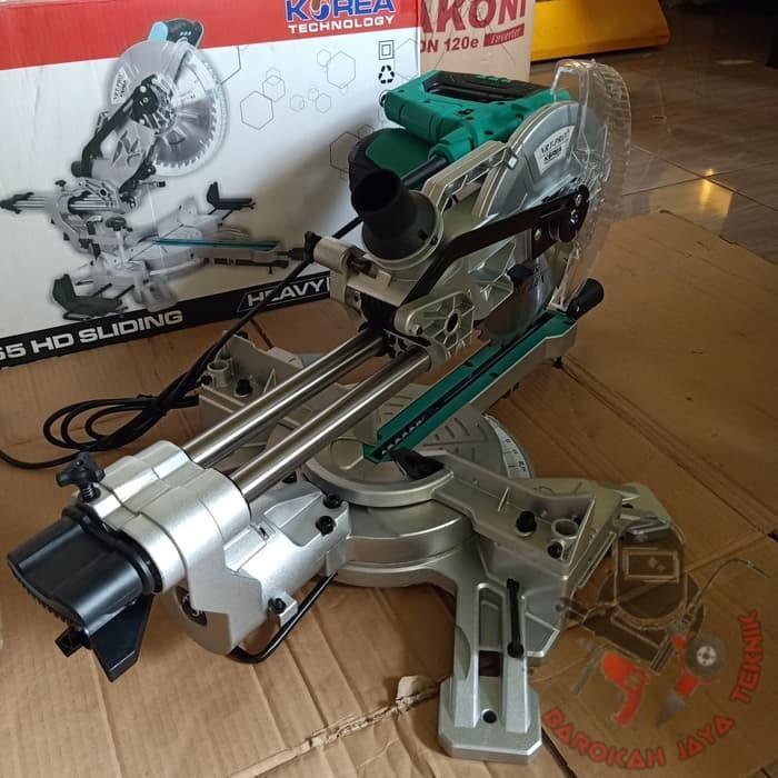 Jual MITER SAW SLIDING 10 INCH MESIN POTONG ALUMUNIUM MITTER READY - Kab. Karawang - bolangkyc ...