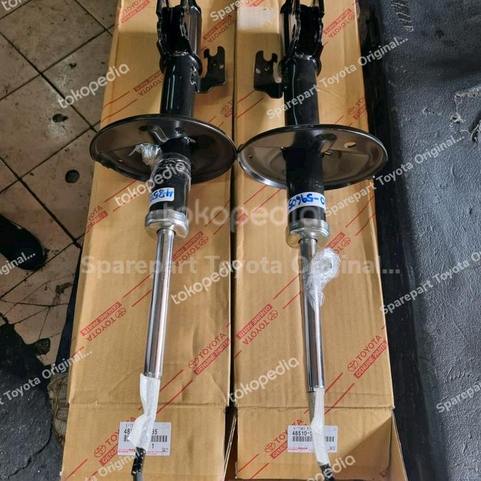 Jual Shock Breaker Depan Alphard Cable Sensor 48510 59605 48520 59085 ...