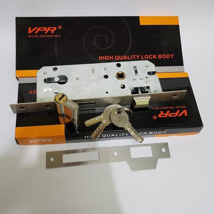 Jual Bodi Kunci Pintu Rumah Lidah Besar VPR / Body Kunci Lock - 24Cm ...