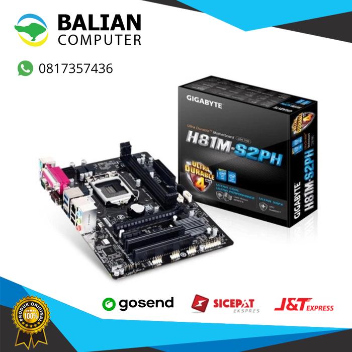 Jual Motherboard Gigabyte H81M S2PH LGA 1150 ( H81, DDR3, USB 3.0 ...
